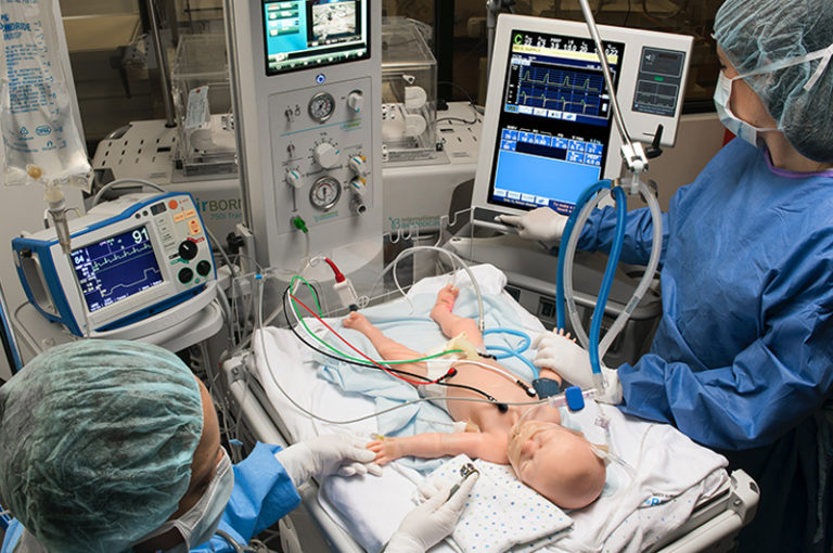 SUPER TORY® S2220 Simulador Avançado Neonatal Sem Fio